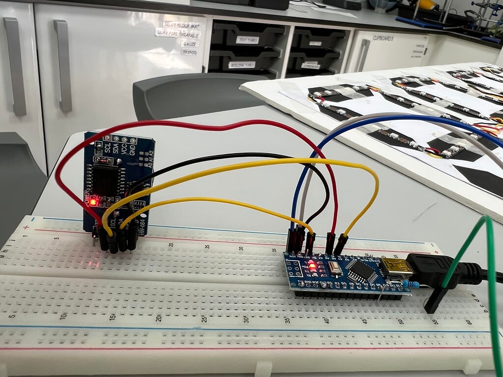 Why Doesnt The Led Strip In The Clock Light Up Leds And Multiplexing Arduino Forum