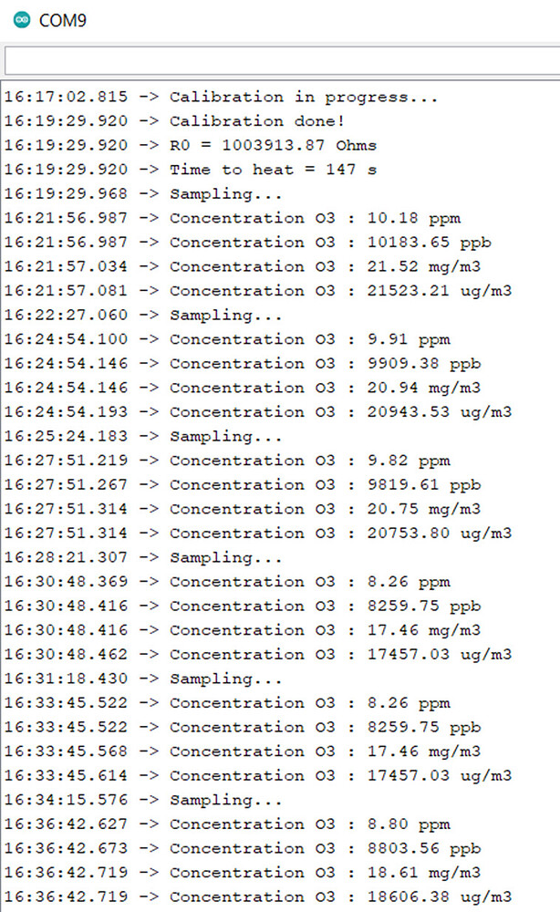 High readings from gas sensor (MQ131) - Sensors - Arduino Forum