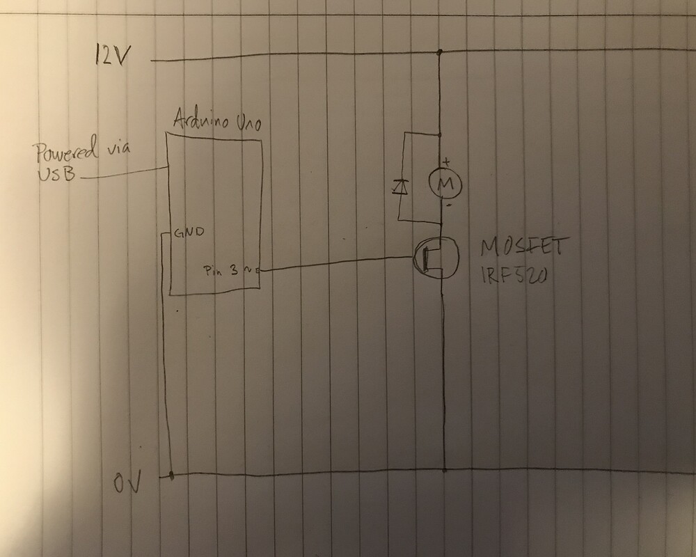 Controlling DC Water pump with PWM - General Electronics - Arduino Forum
