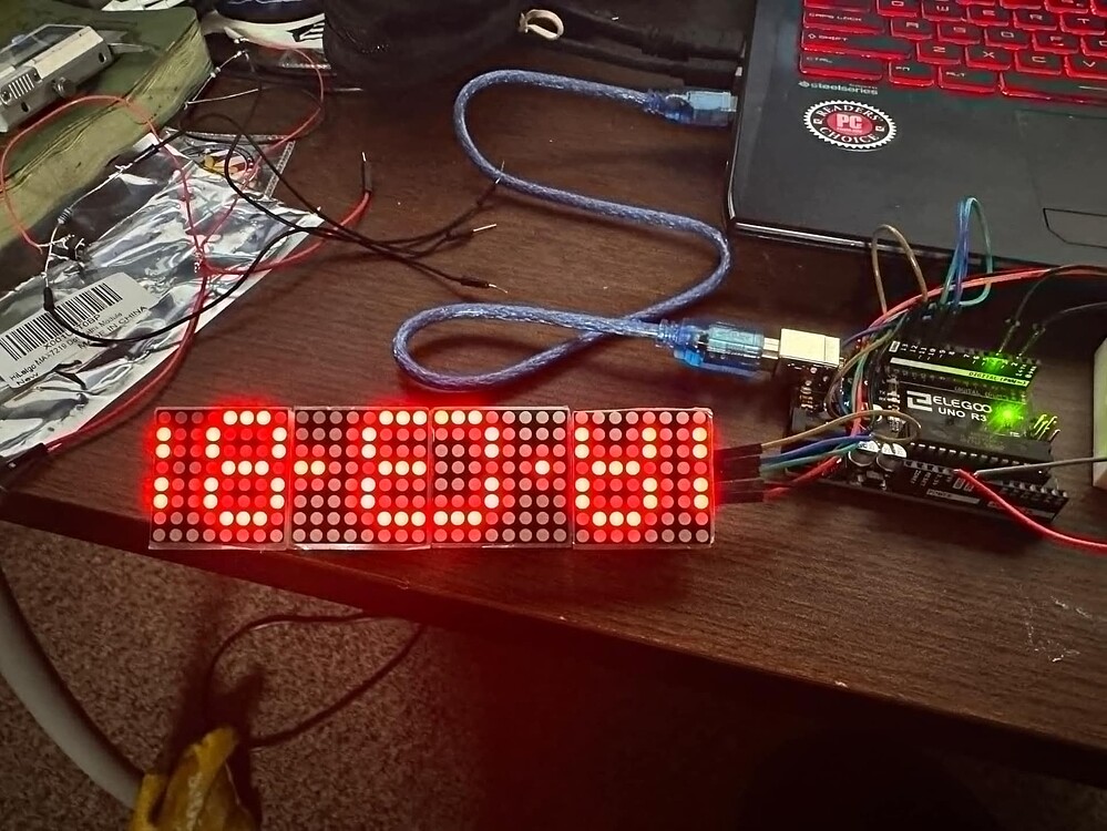 Max7219 Scoreboard - Programming - Arduino Forum