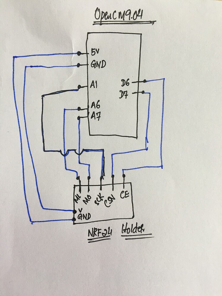 Nrf24l01 Example Code With Arduino Uno And Opencm Programming