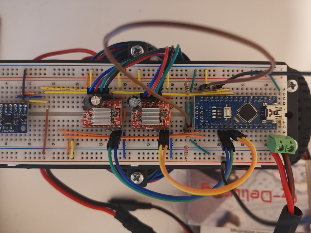 I want to build a balancing bot, but my Nanos burn out - Motors ...