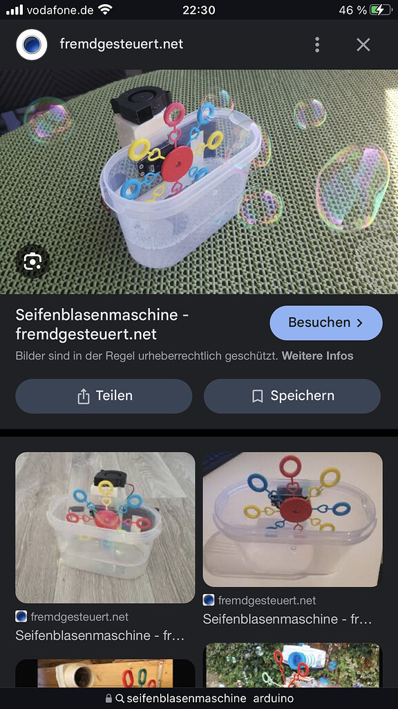 Emergency soap bubble machine project - General Guidance - Arduino Forum