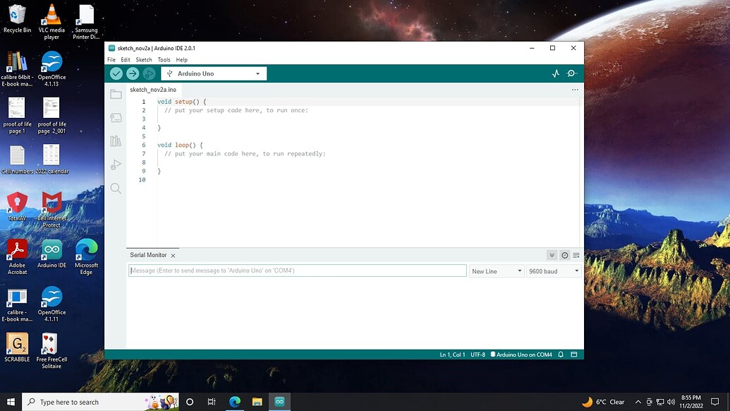 Serial Monitor window not opening - IDE 1.x - Arduino Forum