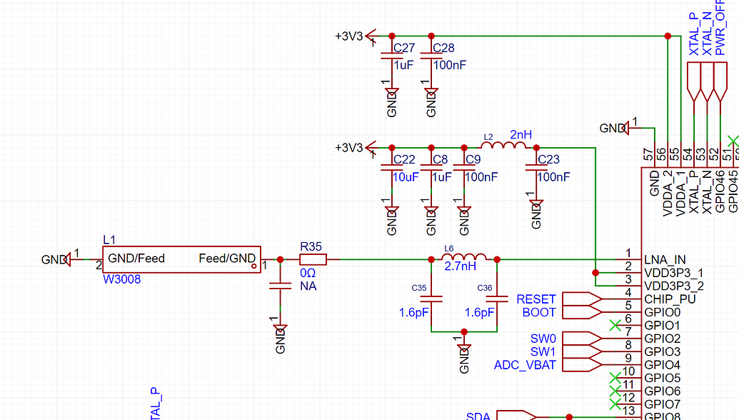 Problème Wifi Rf Matching Sur Custom Board Esp32 S3 Français Arduino Forum