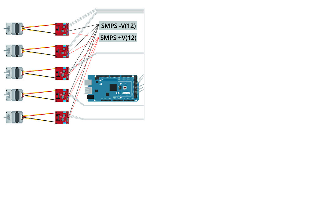 Arduino Doesn T Work That Stepper Motor Is Connected Smps General Electronics Arduino Forum