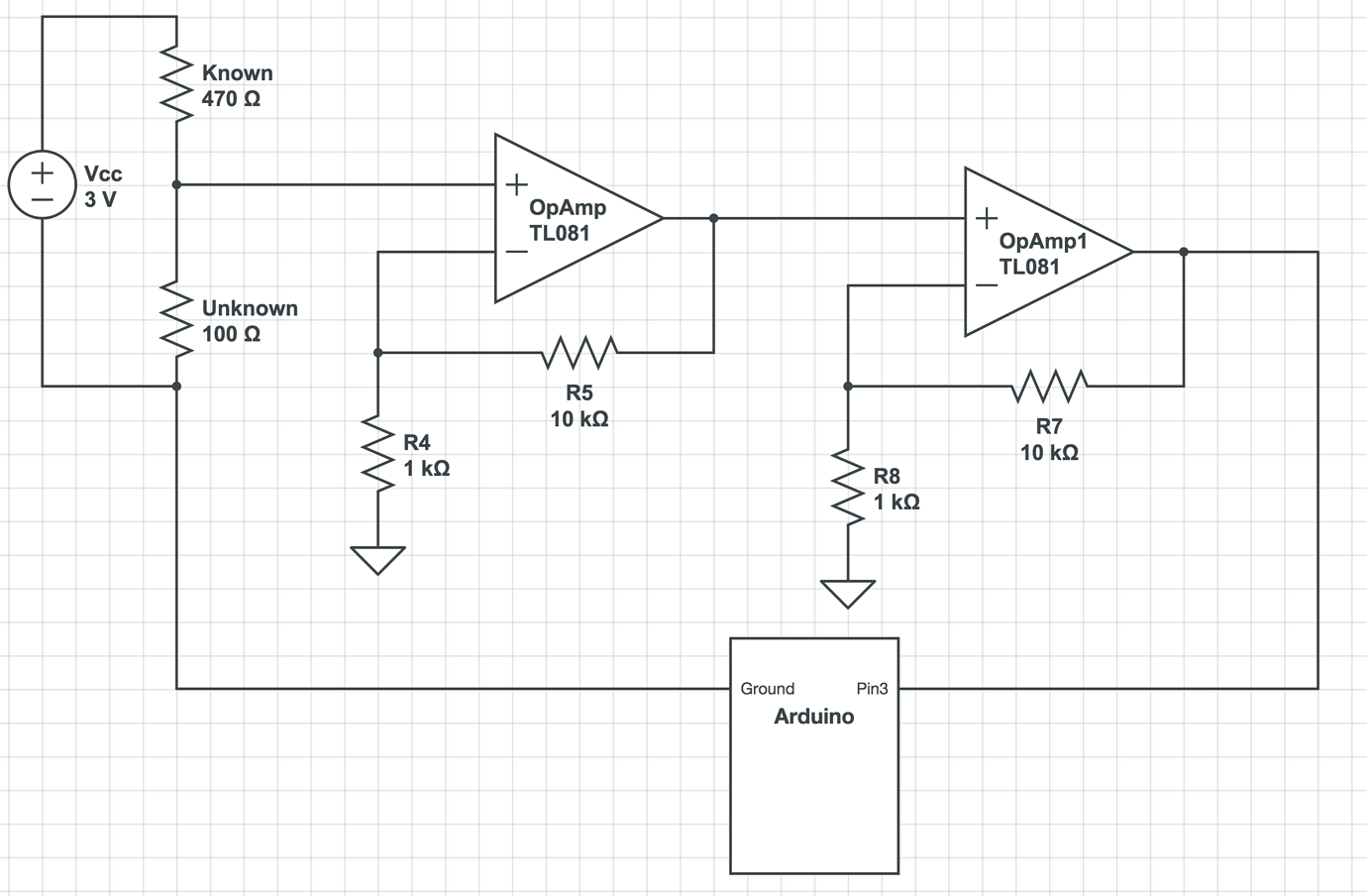 Wheatstone Bridge to calculate resistance - General Electronics ...