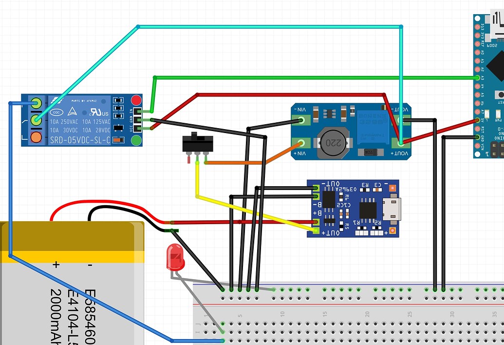 Arduino Nano + Lipo mit Schalter - Page 2 - Deutsch - Arduino Forum