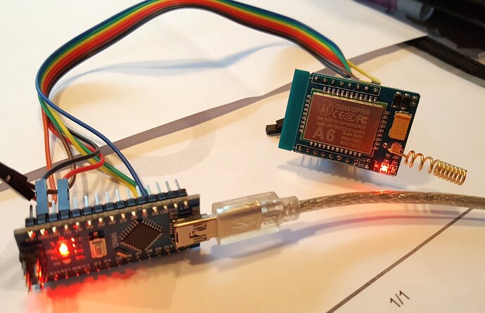 A6_mini GSM/GPRS Ai-Thinker - problems - Networking, Protocols, and Devices - Arduino Forum