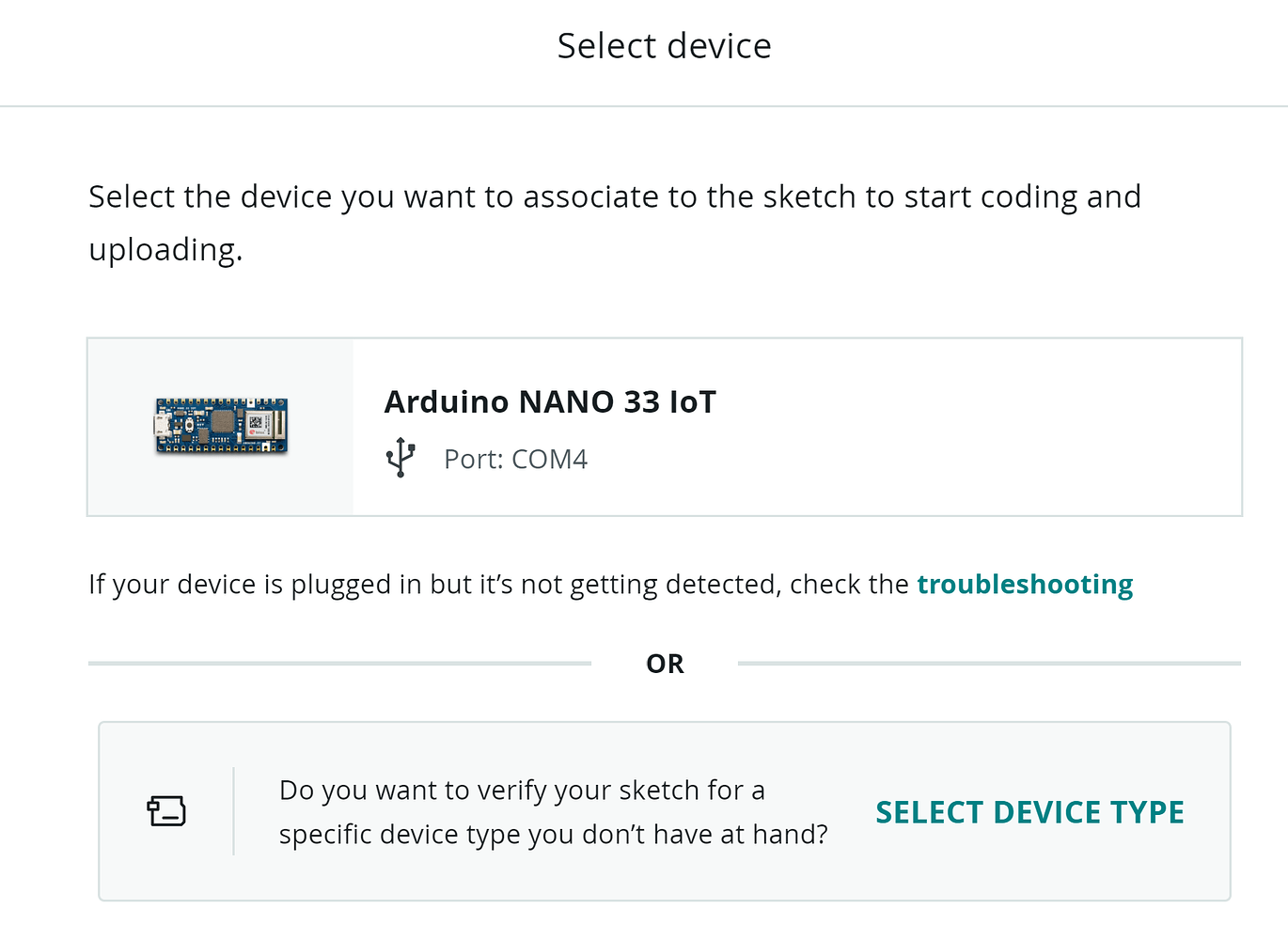 Unable to recognize device under cloud but not the wed editor - Cloud IoT - Arduino Forum