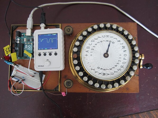 Counting Pulses From Hand Cranked Dynamo General Electronics