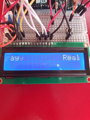 Very basic question about 16x2 LCD display scrolling - Programming - Arduino Forum