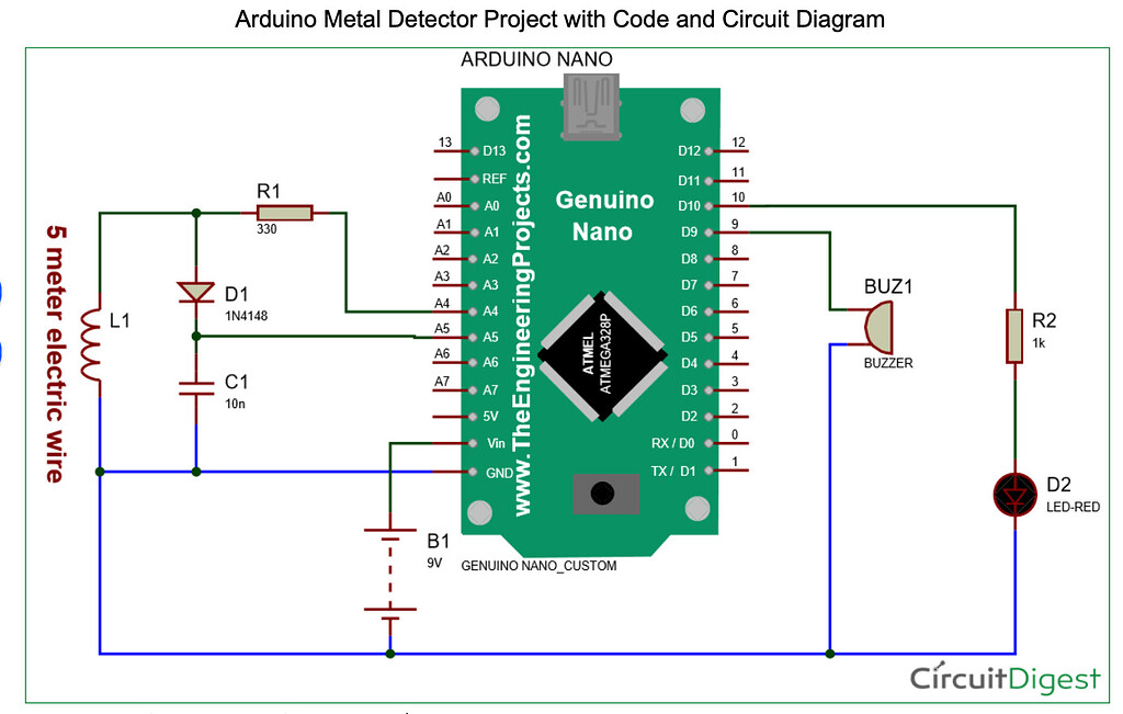 Arduino Metal Detector Improvements? - General Electronics - Arduino Forum