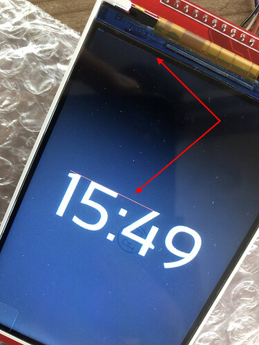 ESP32 - TFT - MFRC522 > Red stripes - Displays - Arduino Forum