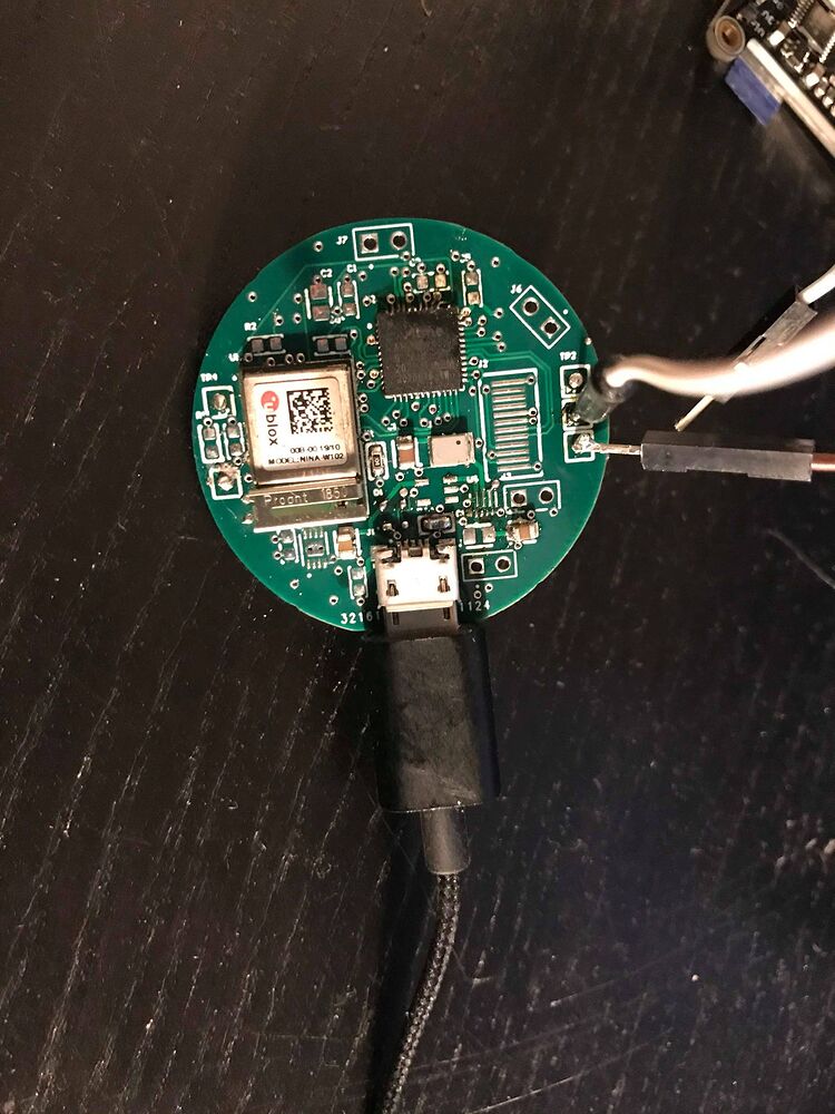 programming blank nina-W102 module with "update firmware arduino tool ...