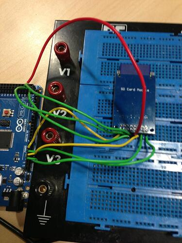 SD card connection with Arduino mega 2560 - Storage - Arduino Forum