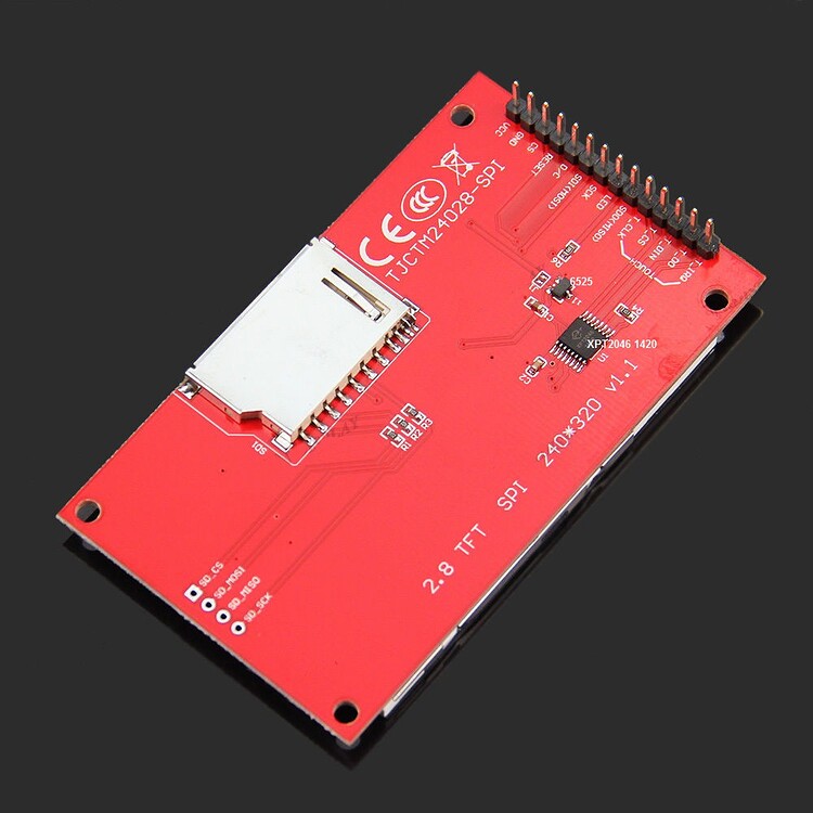 LCD 2.8'' SPI ILI9341 - how to connect it to Mega/Uno - Displays ...