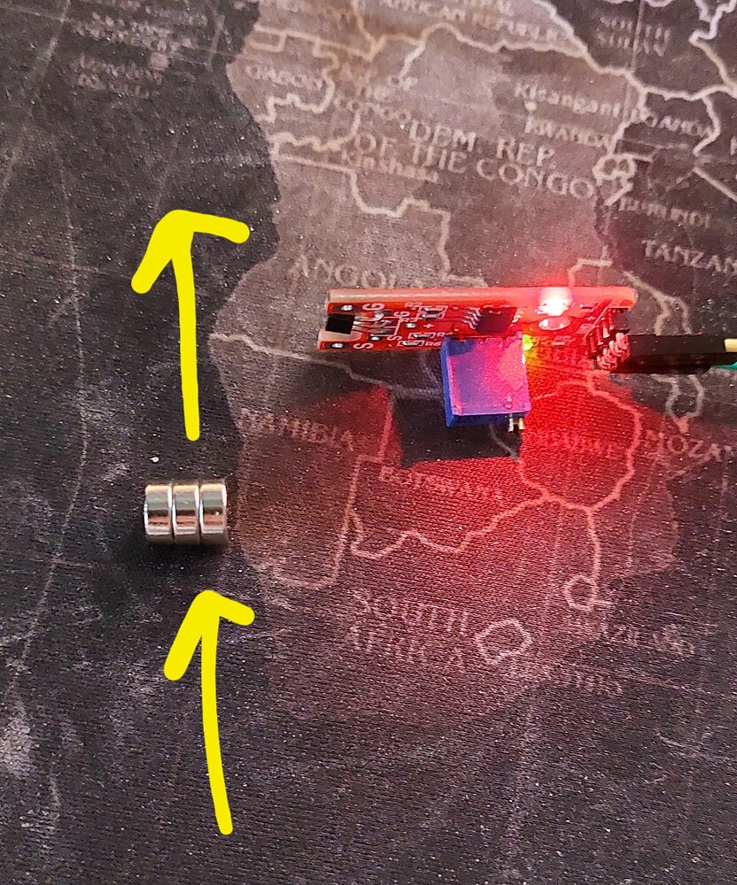 Hall sensor, weird behavior - Sensors - Arduino Forum