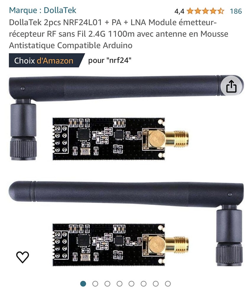 Radiocomande et arduino - Français - Arduino Forum