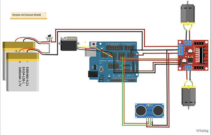 Arduino 2WD Robot Car - Obstacle Avoidance Code Not Working Properly ...