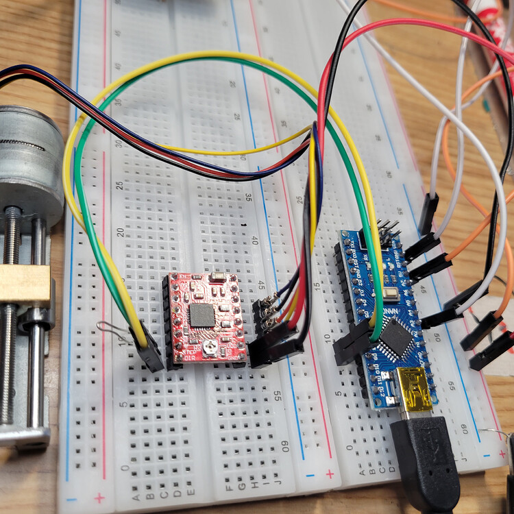 Need stepper mtr. to move according to voltage read - Programming - Arduino Forum