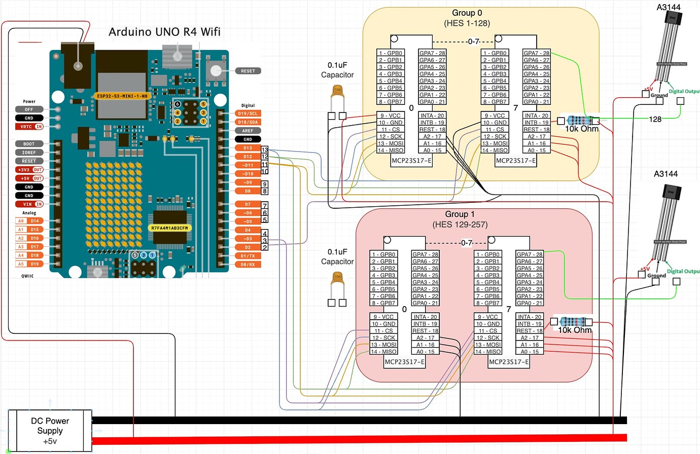 MCP23S17-E/SP - Arduinio Uno R4 Wifi - Test - Page 4 - General ...