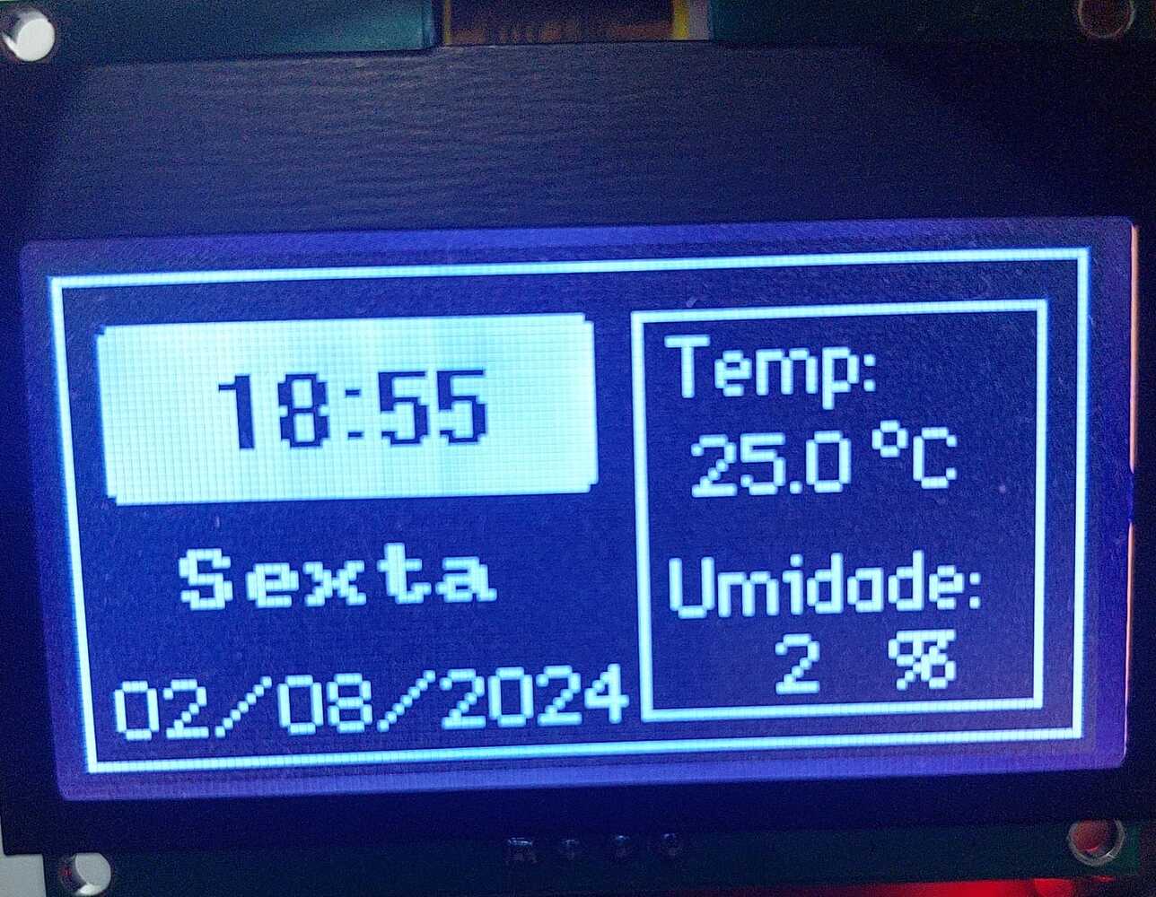 Display Gráfico, RTC DS3231 - Português - Arduino Forum