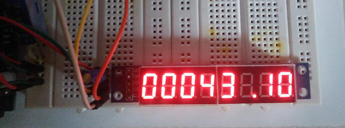 Displaying Float Values on MAX7219 - Displays - Arduino Forum