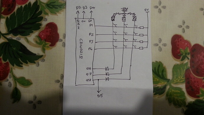 74LS151 & Keypad - LEDs and Multiplexing - Arduino Forum