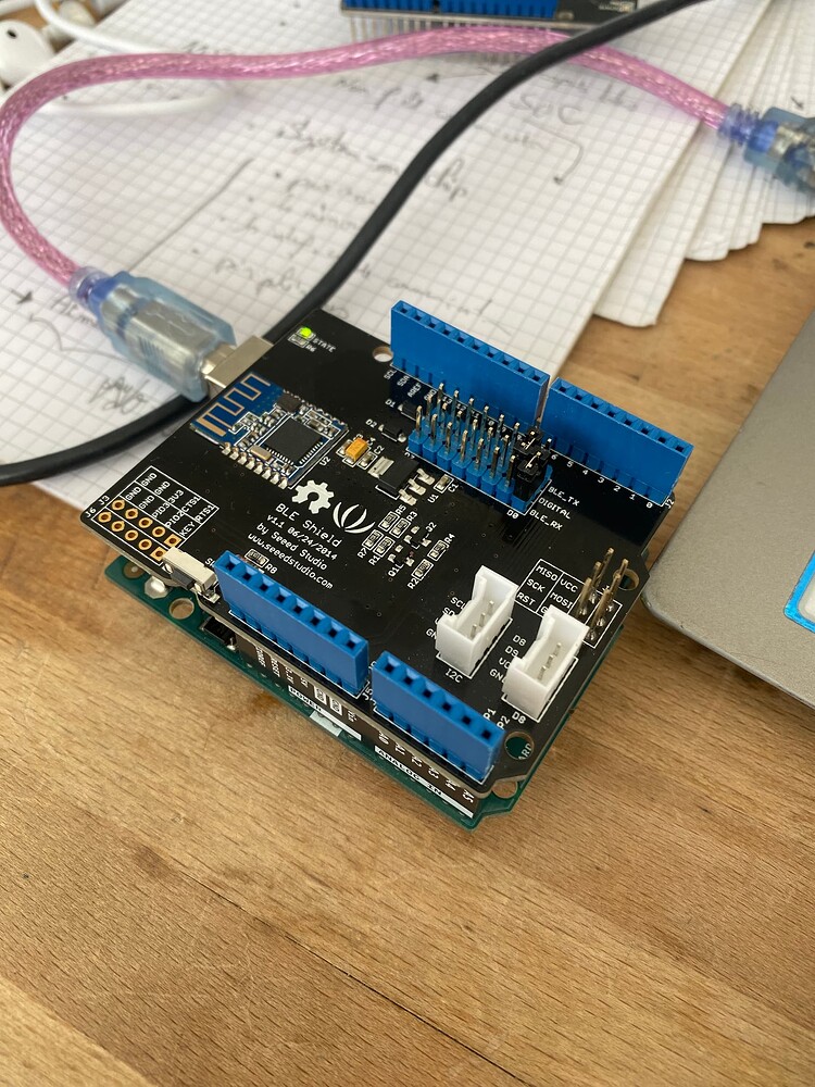 Ble Seeed Shield Arduino Uno Networking Protocols And Devices Arduino Forum