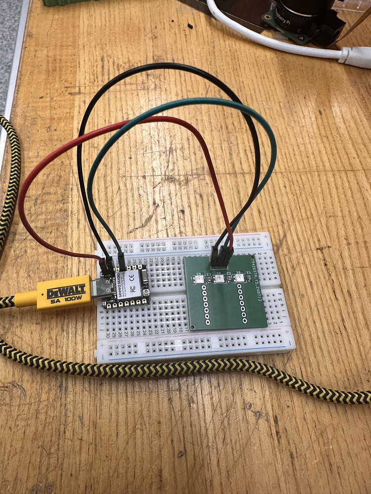 FastLED w/ XIAO ESP32-C6 - Programming - Arduino Forum FastLED w/ XIAO ESP32-C6 - Programming - Arduino Forum