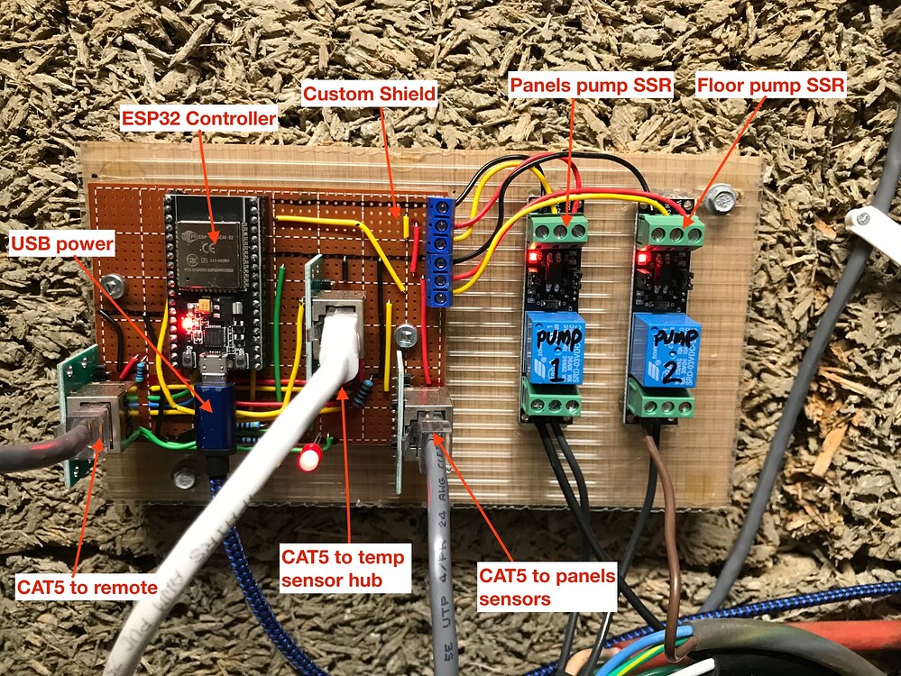 Solar Hydronic Floor Heating System - Showcase - Arduino Forum