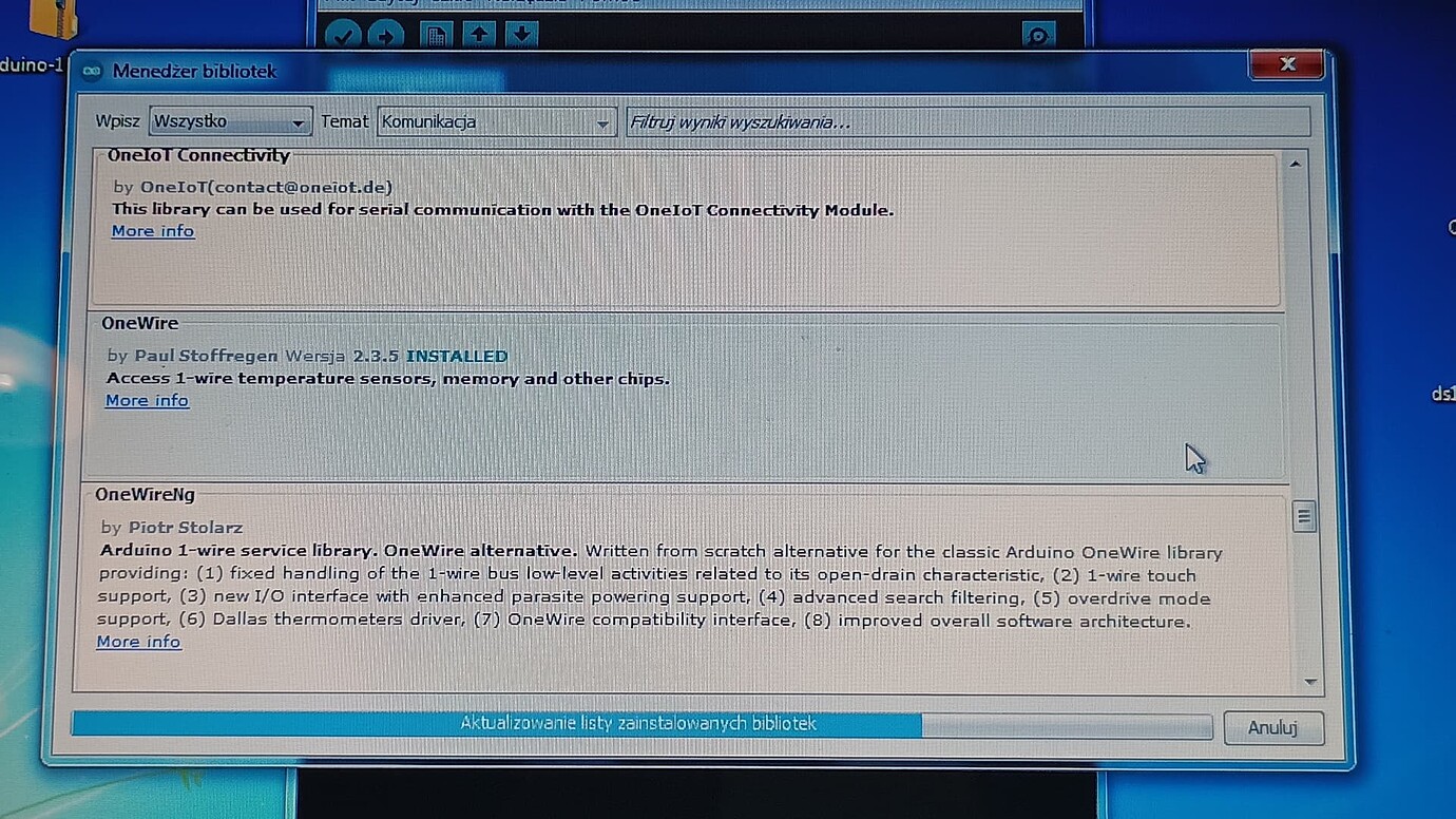 One wire DS18B20 reading +85°C, then -127°C and Arduino hanging up completely - Page 10 ...
