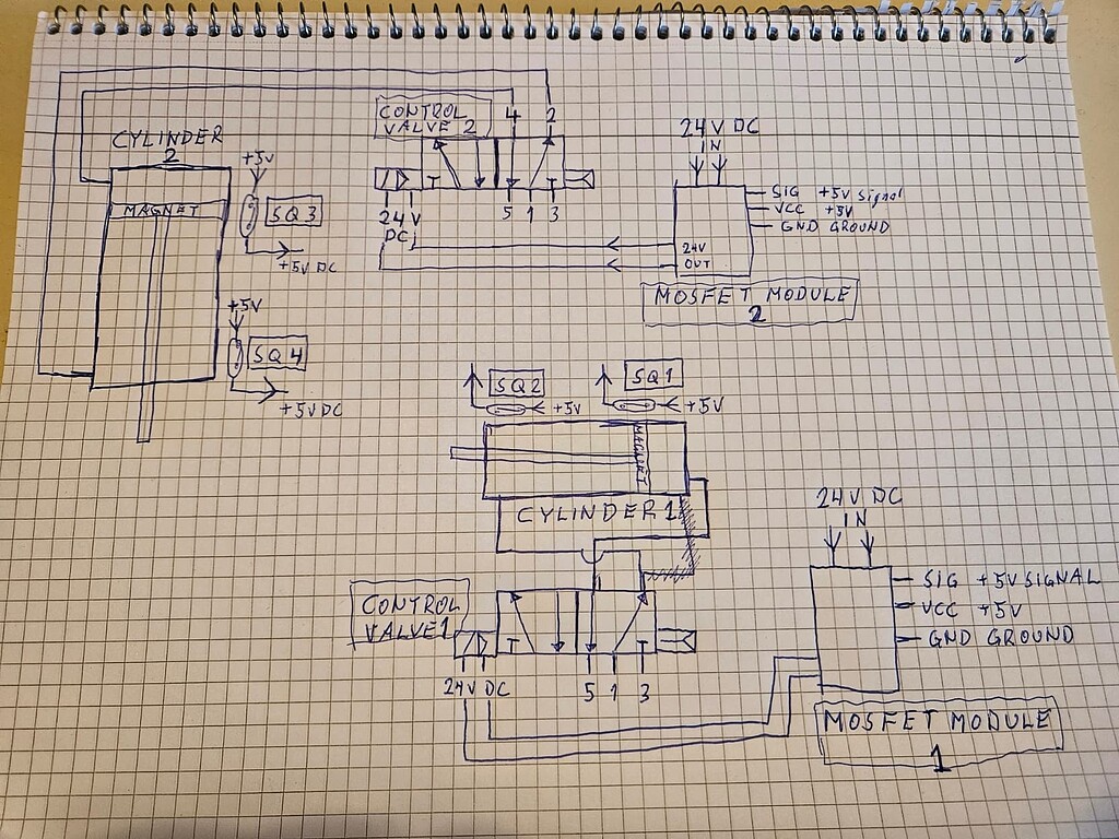 Help with controling Pneumatic Control Valves - General Guidance - Arduino Forum