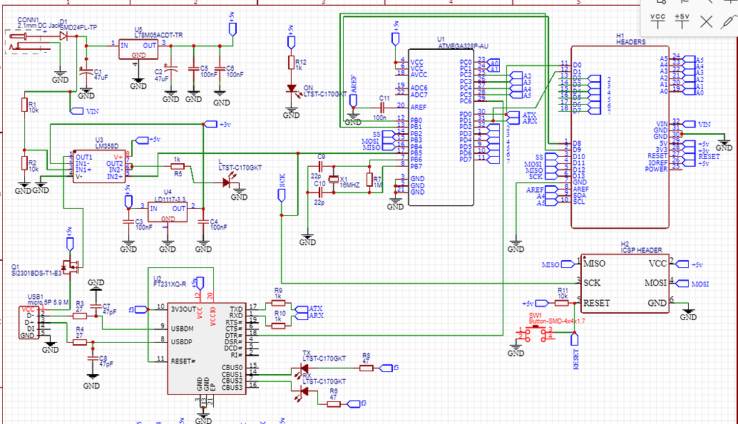 Programming atmega328 with FT231XQ - General Guidance - Arduino Forum