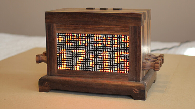 Led Clock With Atmega1284p Midi Player And Weather Forecast Showcase Arduino Forum 0414