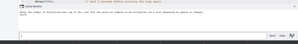 Program to Multiply Numbers Won't Actually Multiply Them - Programming - Arduino Forum