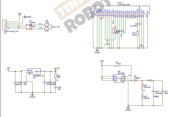 SSD1309 OLED high frequency noise - Displays - Arduino Forum