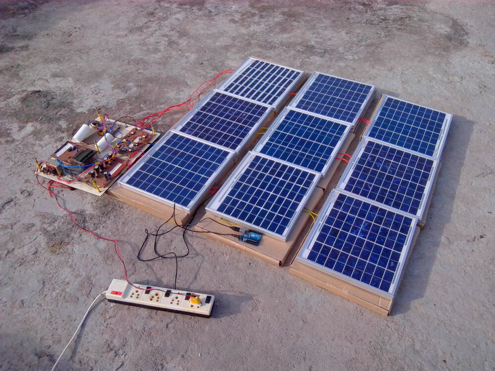 SWITCHING OF SOLAR PANELS USING ARDUINO UNO - Motors, Mechanics, Power ...