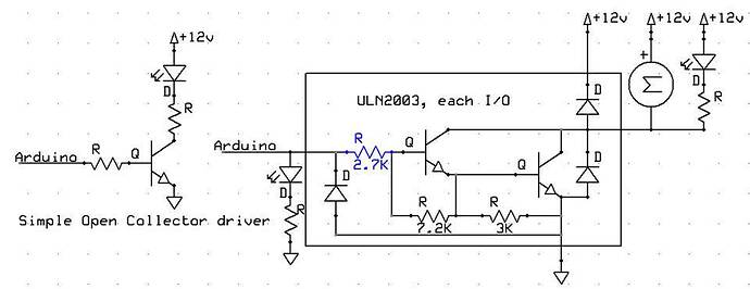 Using ULN2003 to drive relays - first time schematic - General ...