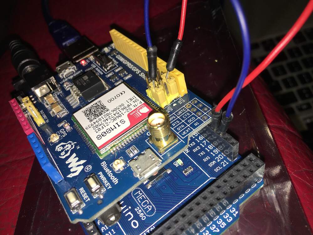 Waveshare SIM808 GSM/GPS shield with Mega 2560 - Networking, Protocols, and Devices - Arduino Forum