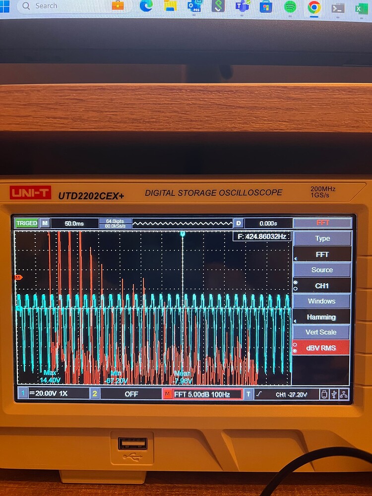 High negative voltage level on scope - General Electronics - Arduino Forum