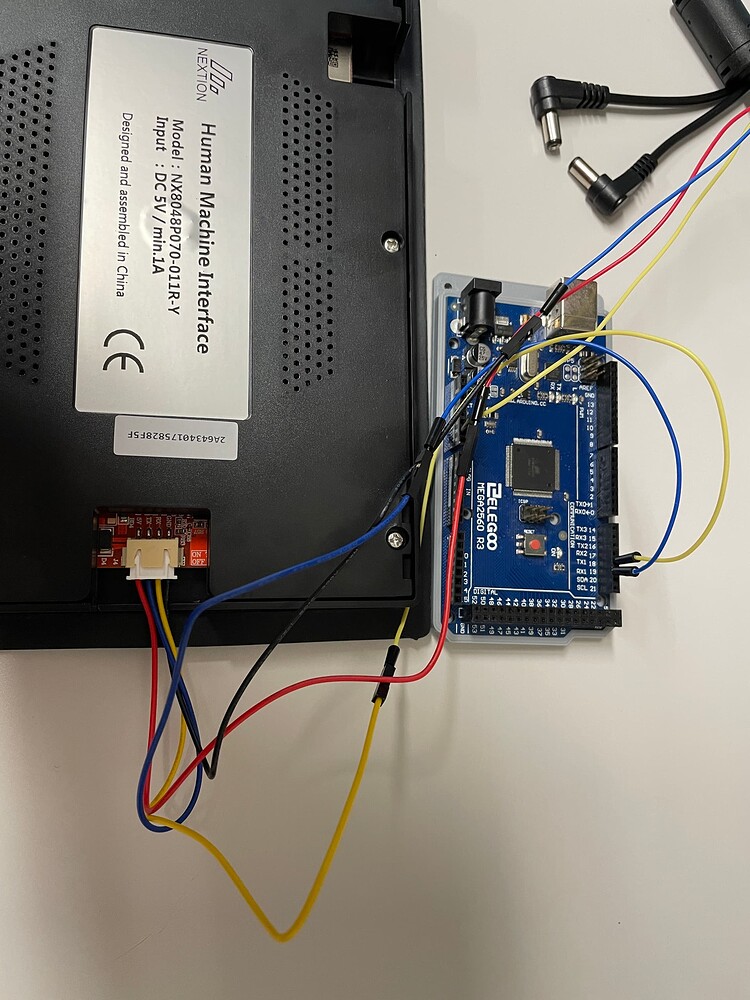 Communication with Nextion NX8048P070 issue - Displays - Arduino Forum