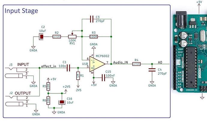 Read Audio Signal using MCP6002 - Programming - Arduino Forum