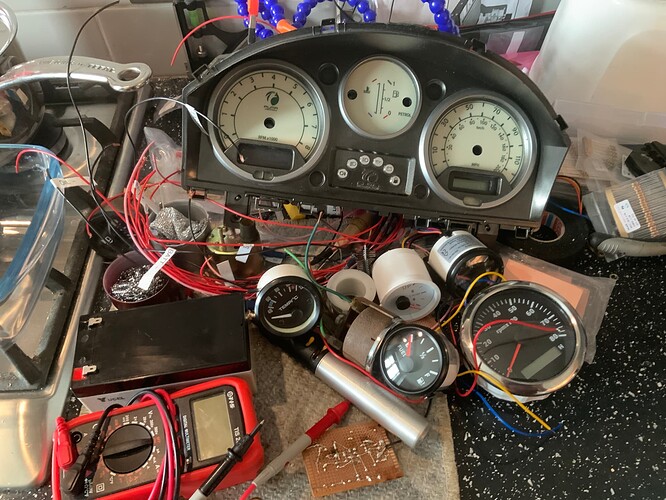 Car Temperature And Fuel Gauges Page 2 Sensors Arduino Forum
