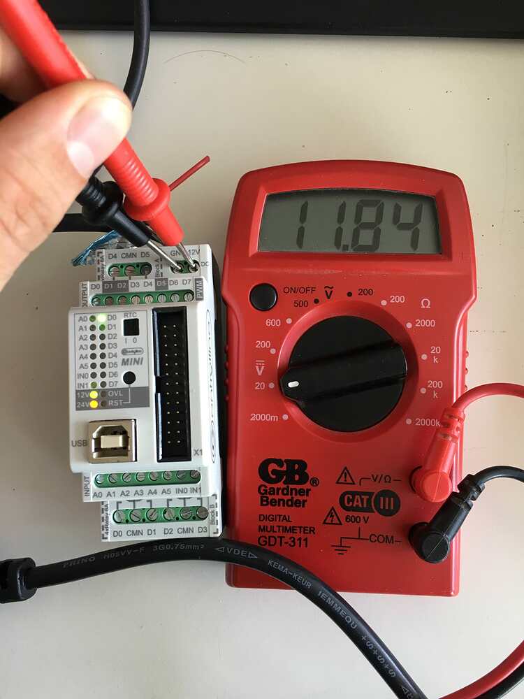 Controllino gives 9v for digitalwrite(LOW) - Motors, Mechanics, Power ...