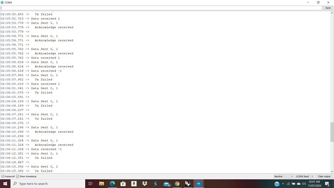 communication Problem Between Arduino pro Mini and Nodemcu using NRF24L01 - Programming ...