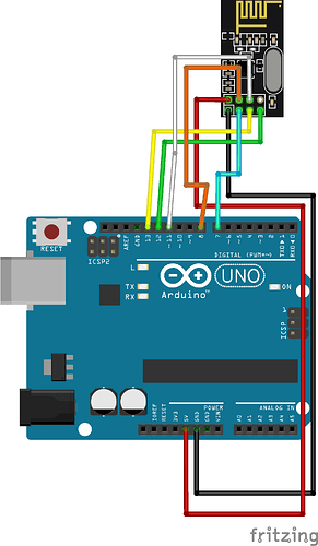 Probleme de connection avec des NRF24L01 - Français - Arduino Forum