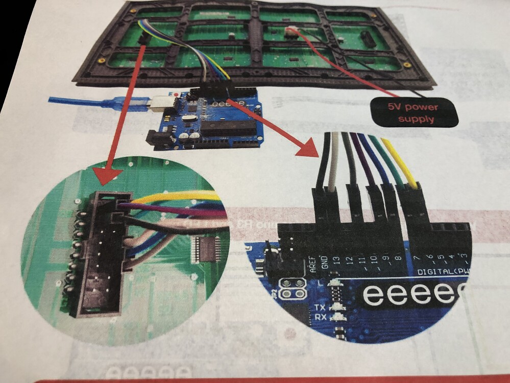 P10 display brightness control using DMD library - Displays - Arduino Forum