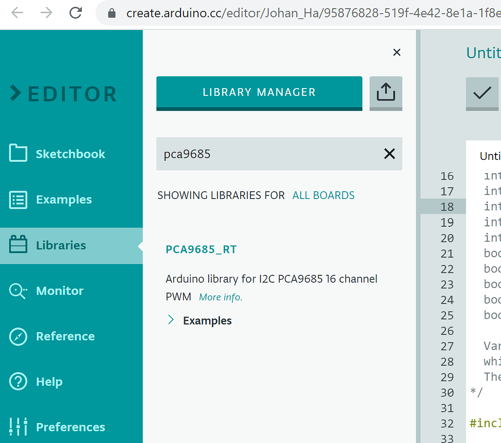 PCA9685_RT library won't install - General Guidance - Arduino Forum
